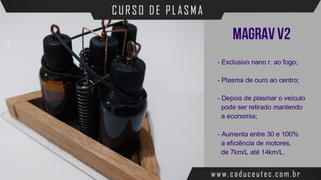 Magrav V2 com Nano revestimento a fogo e Plasma de Ouro » CADUCEU ...